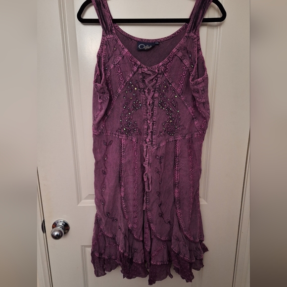 Coline | Dresses | Coline Vintage Purple Fairycore Style Dress | Poshmark